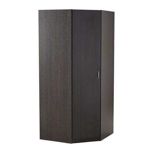 Todalen Armoire Angulaire Noir Et Brun 402 852 75